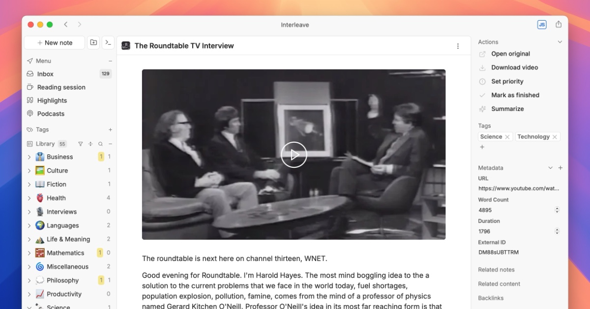 Interleave – Leverage your knowledge